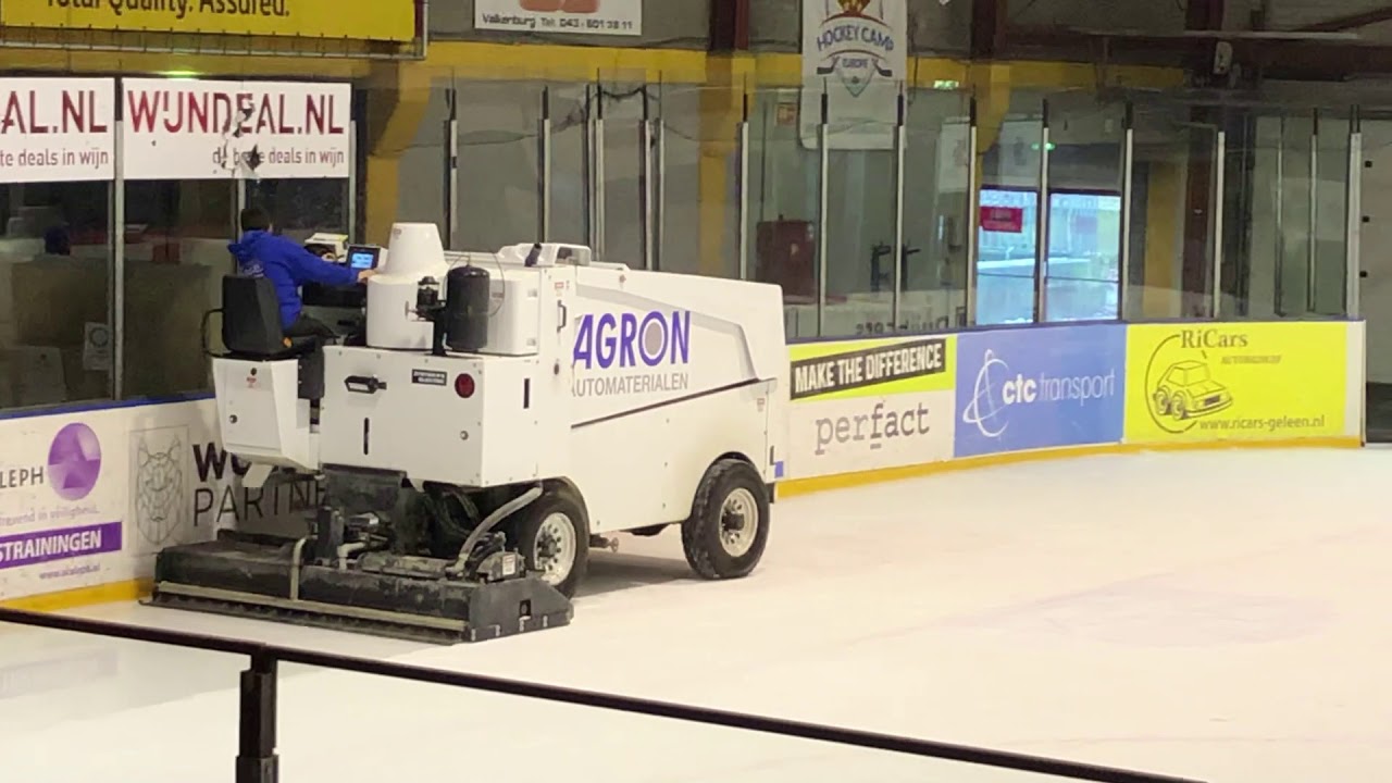 Driving the Zamboni - YouTube