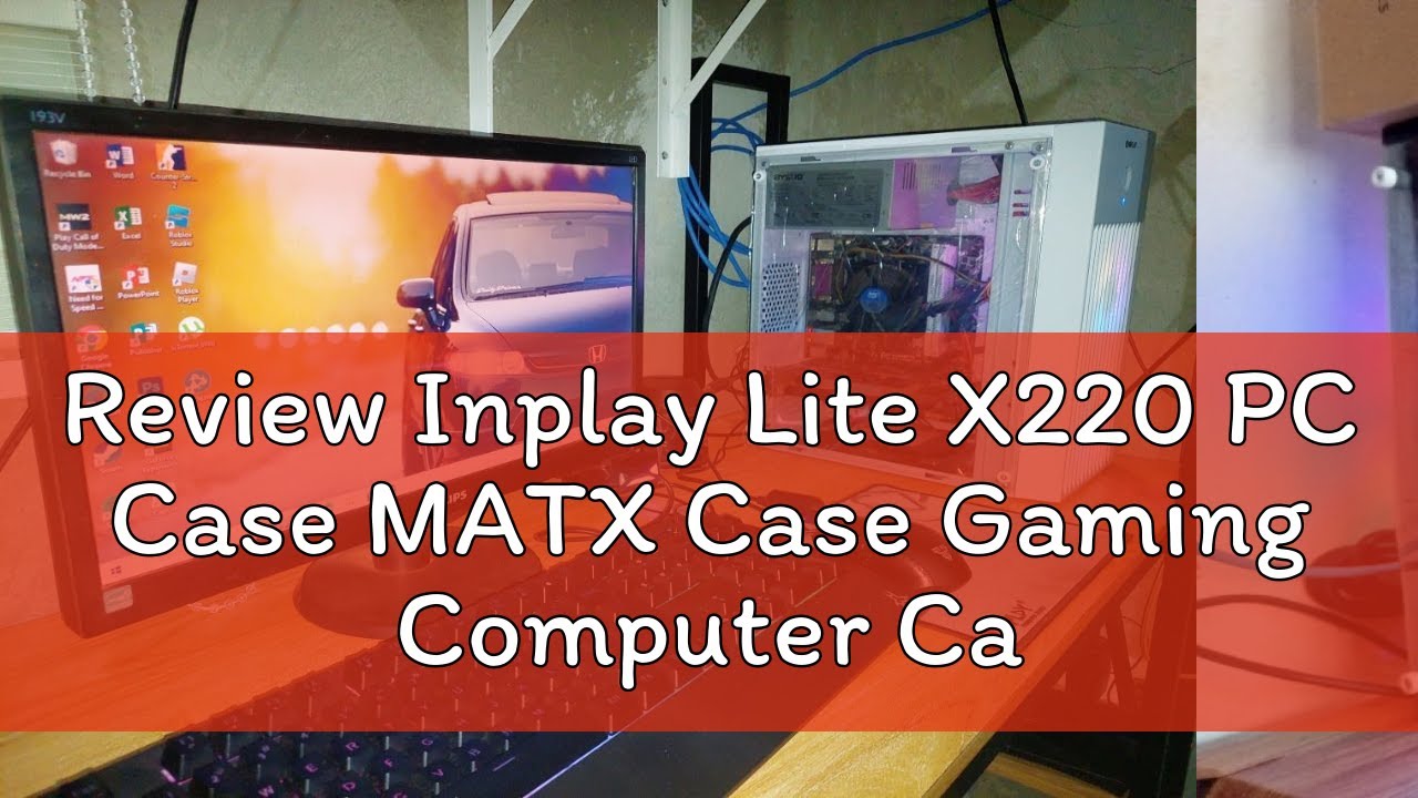 Review Inplay Lite X220 PC Case MATX Case Gaming Computer Case MATX ...