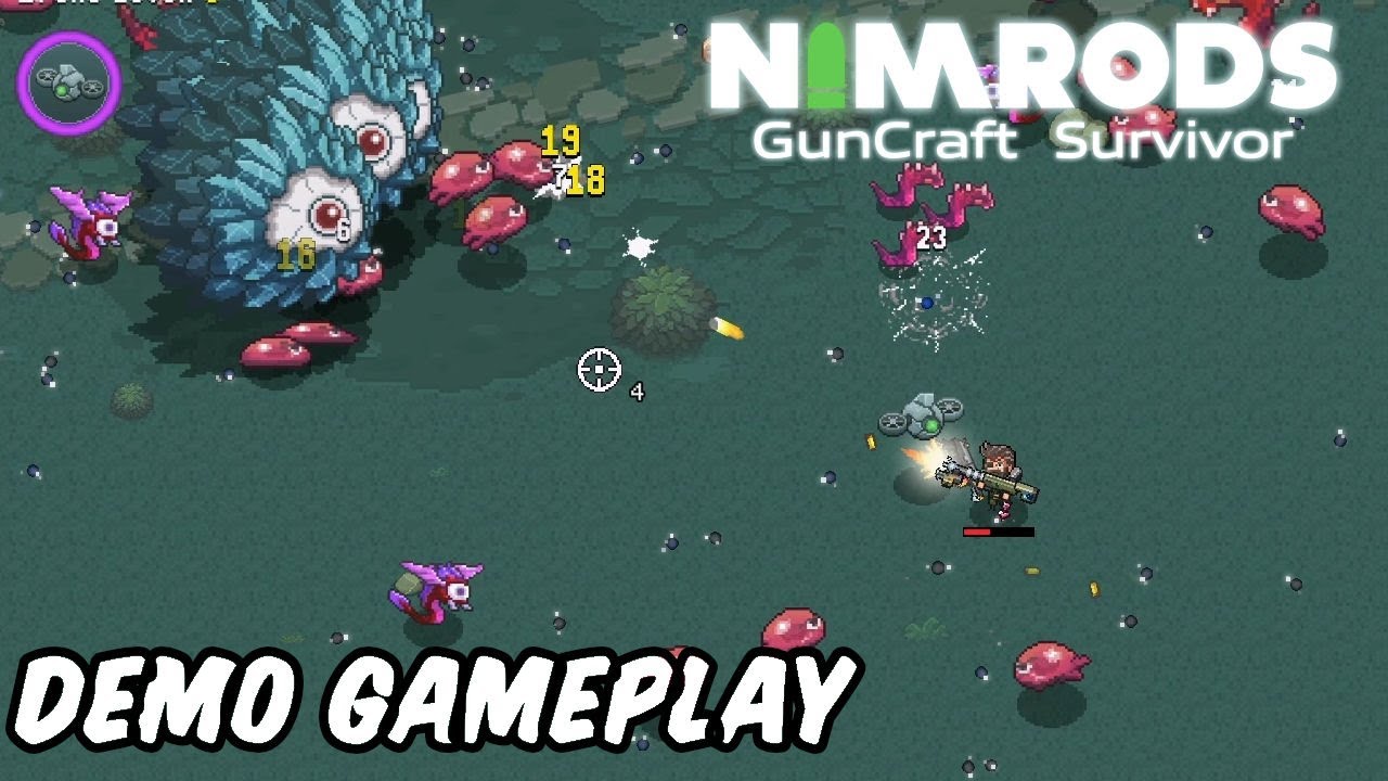 NIMRODS: Guncraft Survivors Demo Gameplay | Steam Next Fest (February 2024) - YouTube