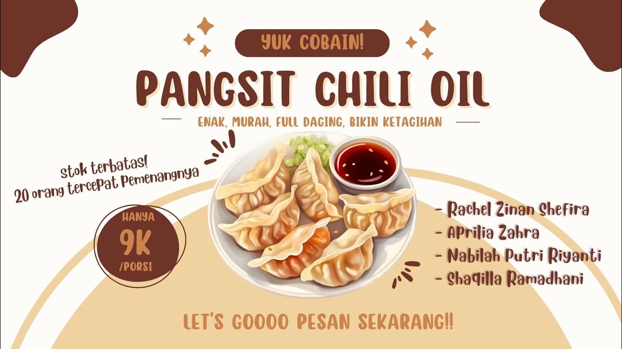 Cara Membuat Pangsit Ayam Chili Oil - YouTube