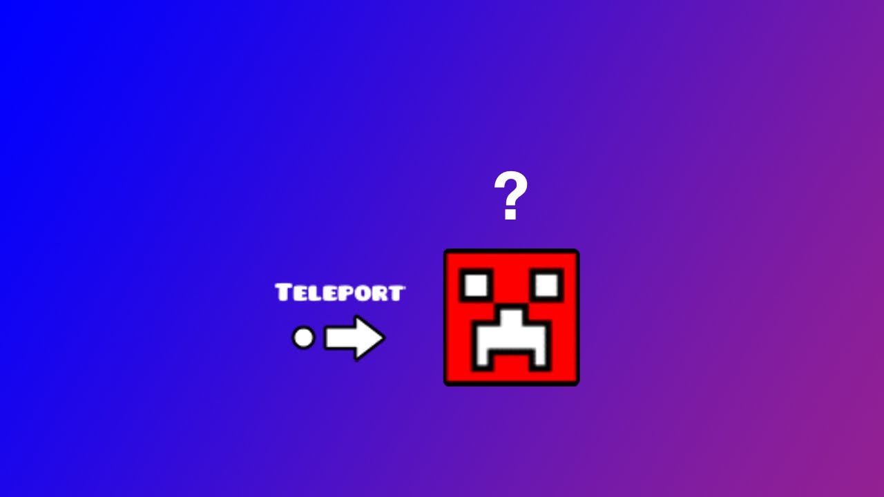Teleport Trigger | Geometry Dash 2.2 - YouTube