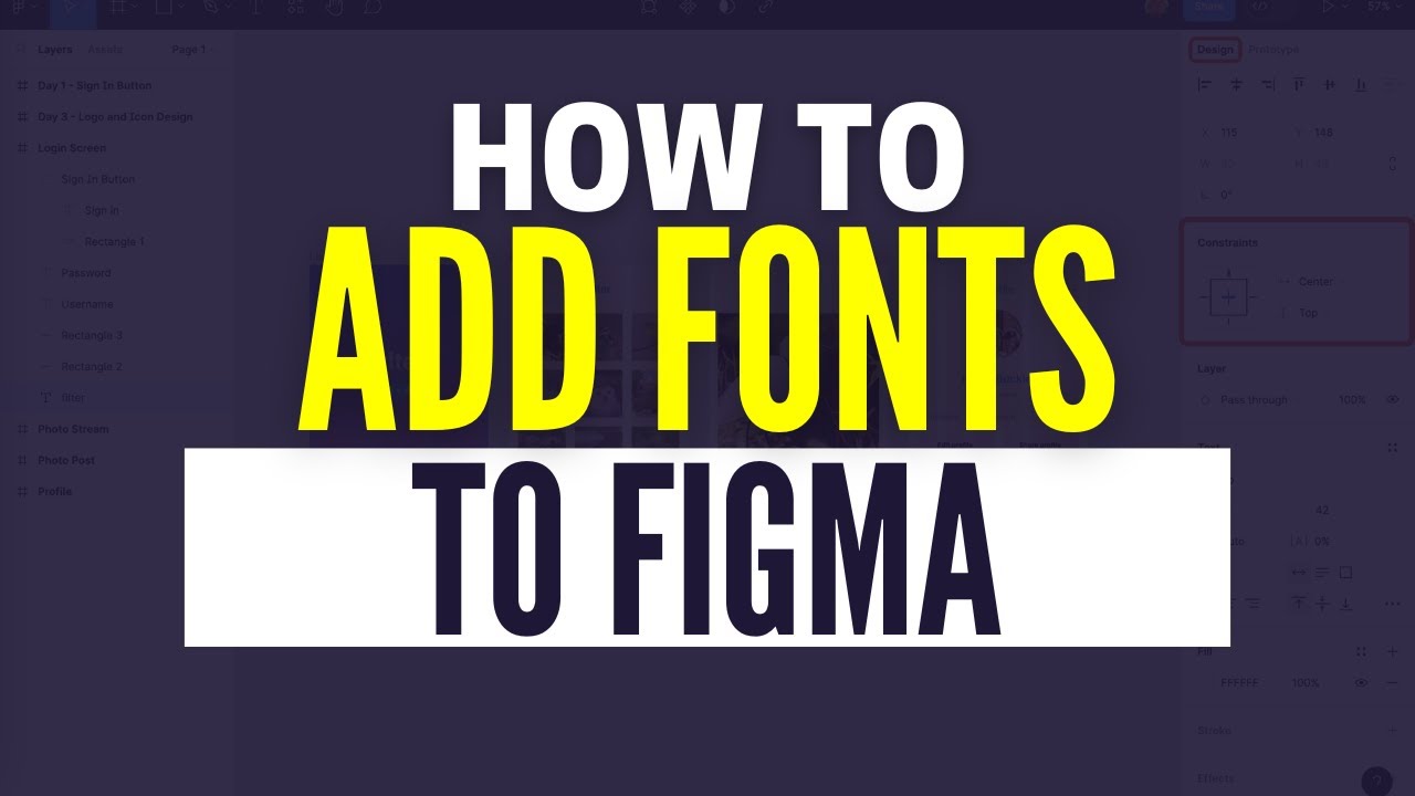 How To Add Fonts In Figma (2025) - YouTube