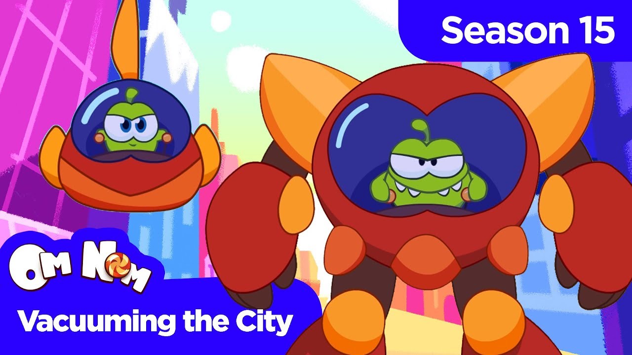 Om Nom Stories: Nibble-Nom - Vacuuming the City (Season 15) - YouTube