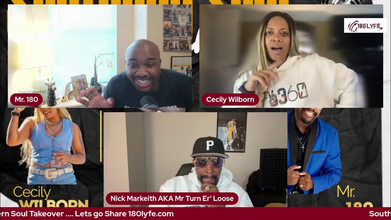180SHow - Southern Soul Takeover - w/ Cecily Wilborn & Nick Markeith - YouTube