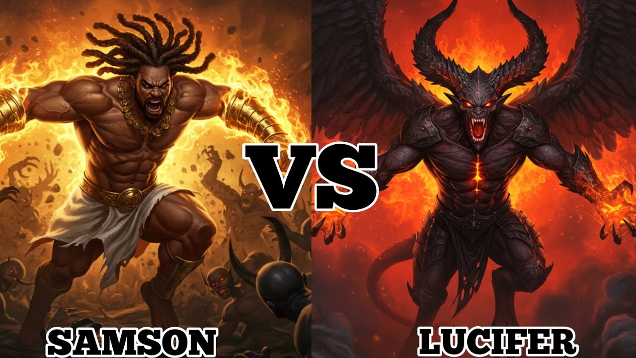 Samson vs Lucifer: The Chains of Light | Heaven's Strongest vs Hell’s ...