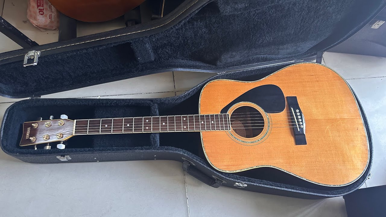 Đàn guitar acoustic Yamaha FG-400D made in japan ( test Yamaha FG-400D ...