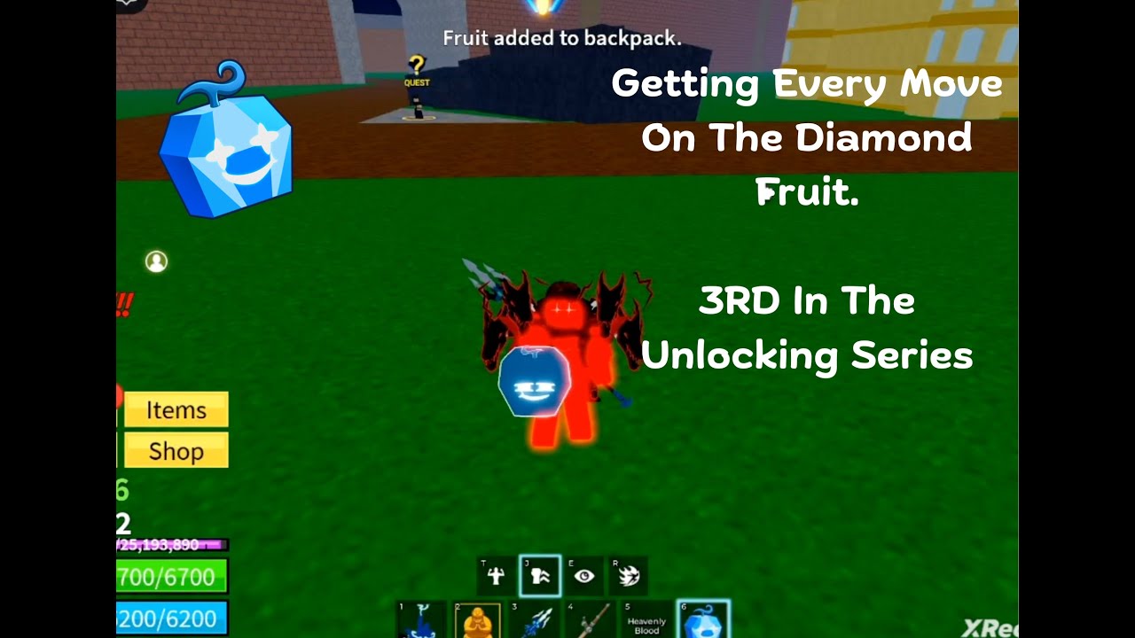 Fully unlocking reworked Diamond Fruit. - YouTube