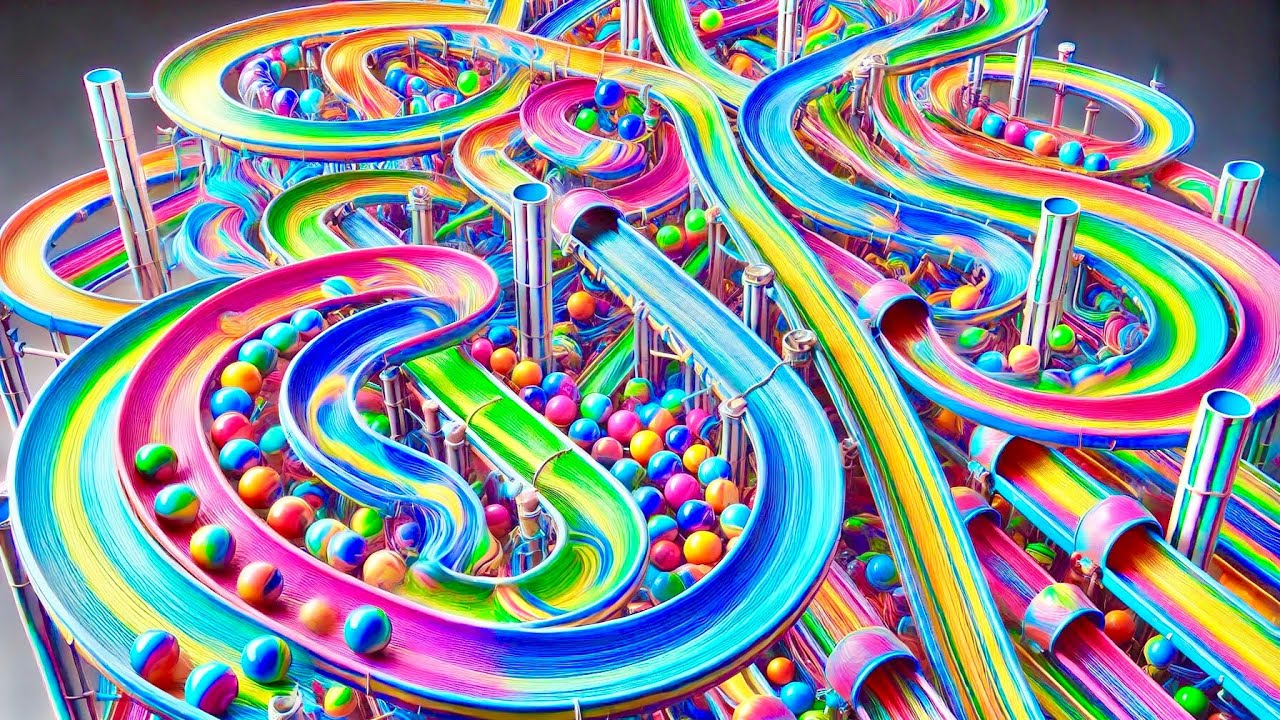 Marble Run ⚙️📊🛠️ AI-Powered Manufacturing: The Future of Production ...