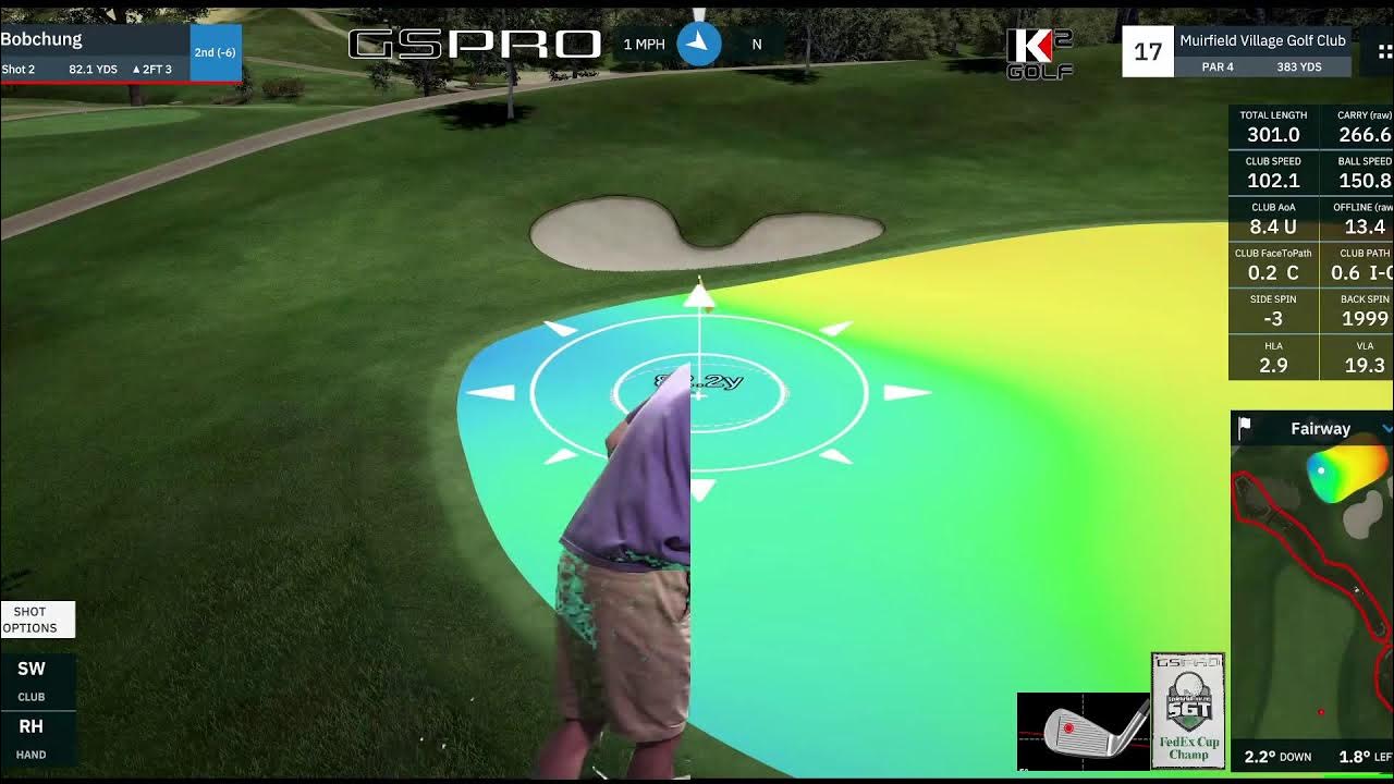 (-6), Muirfield Village Golf Club, made by @pakman & CE. simgolf - YouTube
