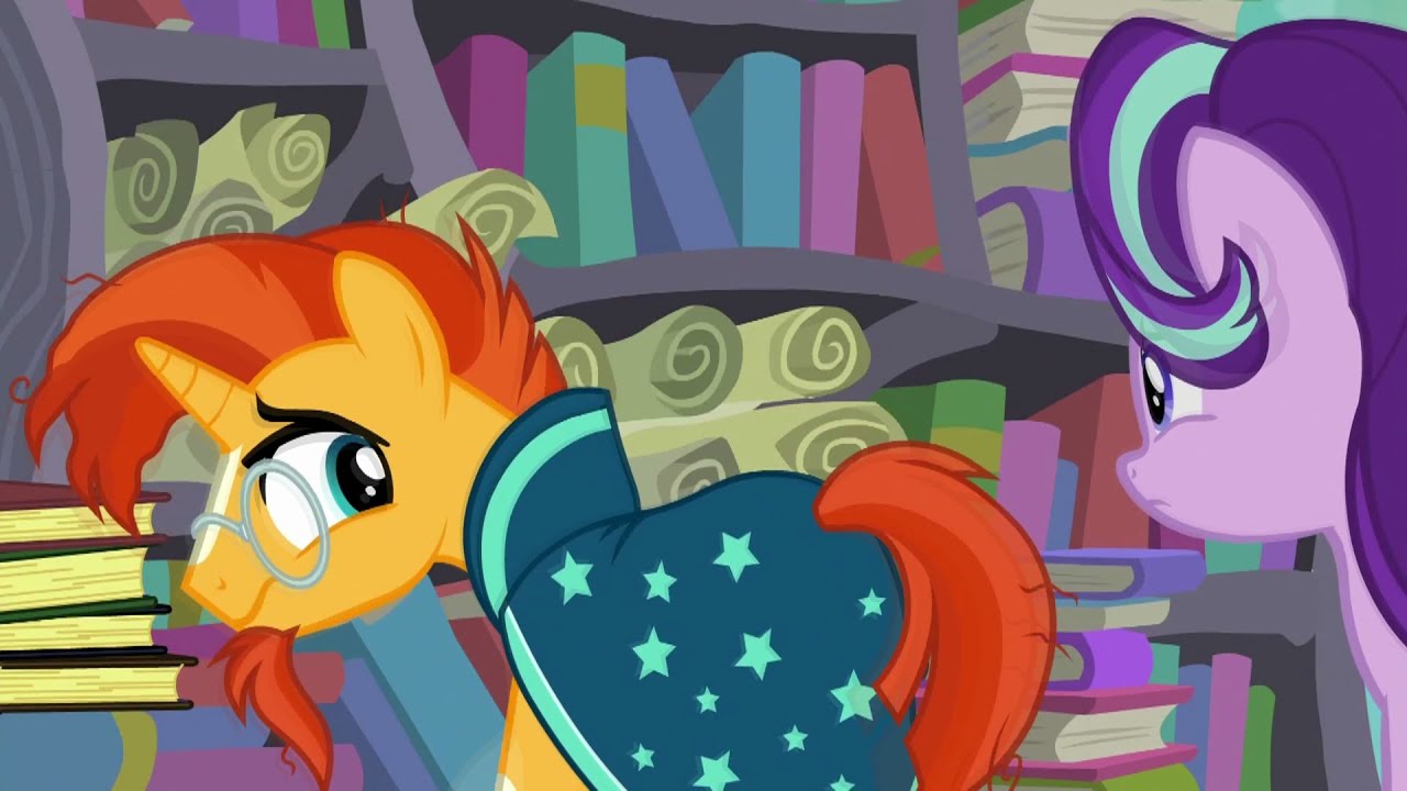MLP:FIM Sunburst - When You're an Important Wizard The Work Just Piles ...