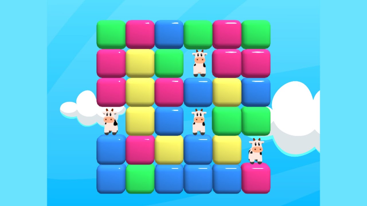 Block Puzzle Cow - YouTube