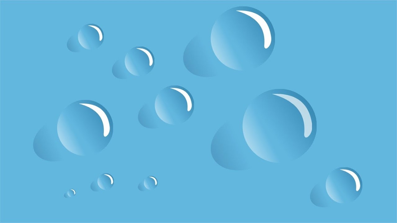 How to Draw WATER DROP effect in Coreldraw - YouTube
