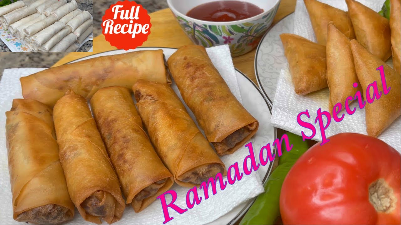 Chicken Spring Roll with Quick Tip | Ramadan Special Recipe | Complete ...