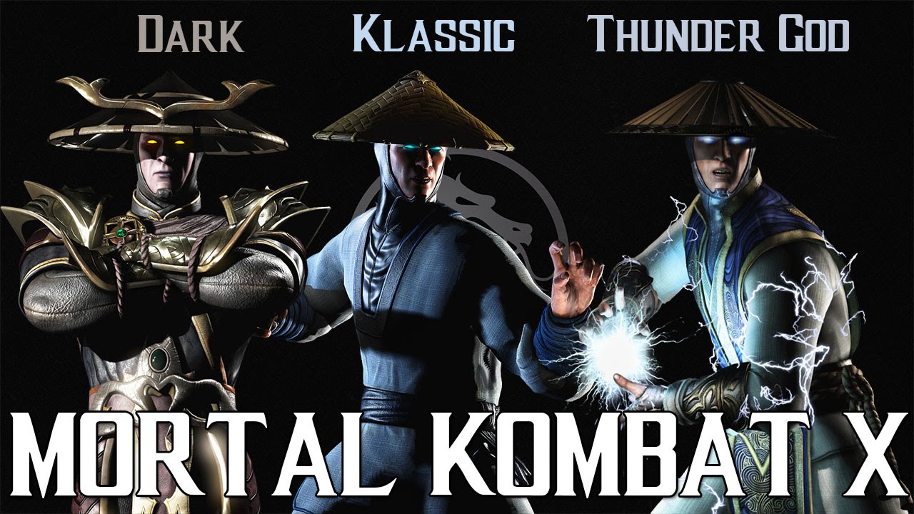 MKX Mobile - FW - 3xRaiden - Dark, Klassic, Thunder God - YouTube