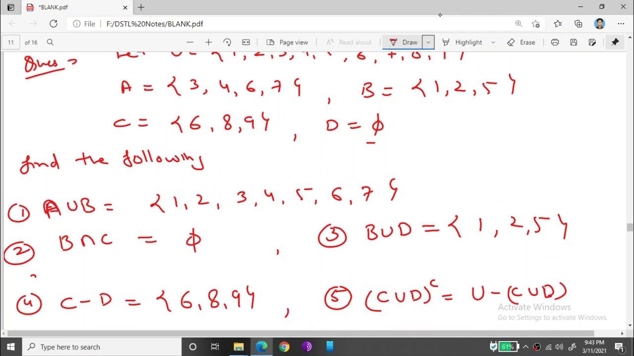 Set Theory Part 2||DSTL||Discrete Structure & Theory of Logic||AKTU - YouTube