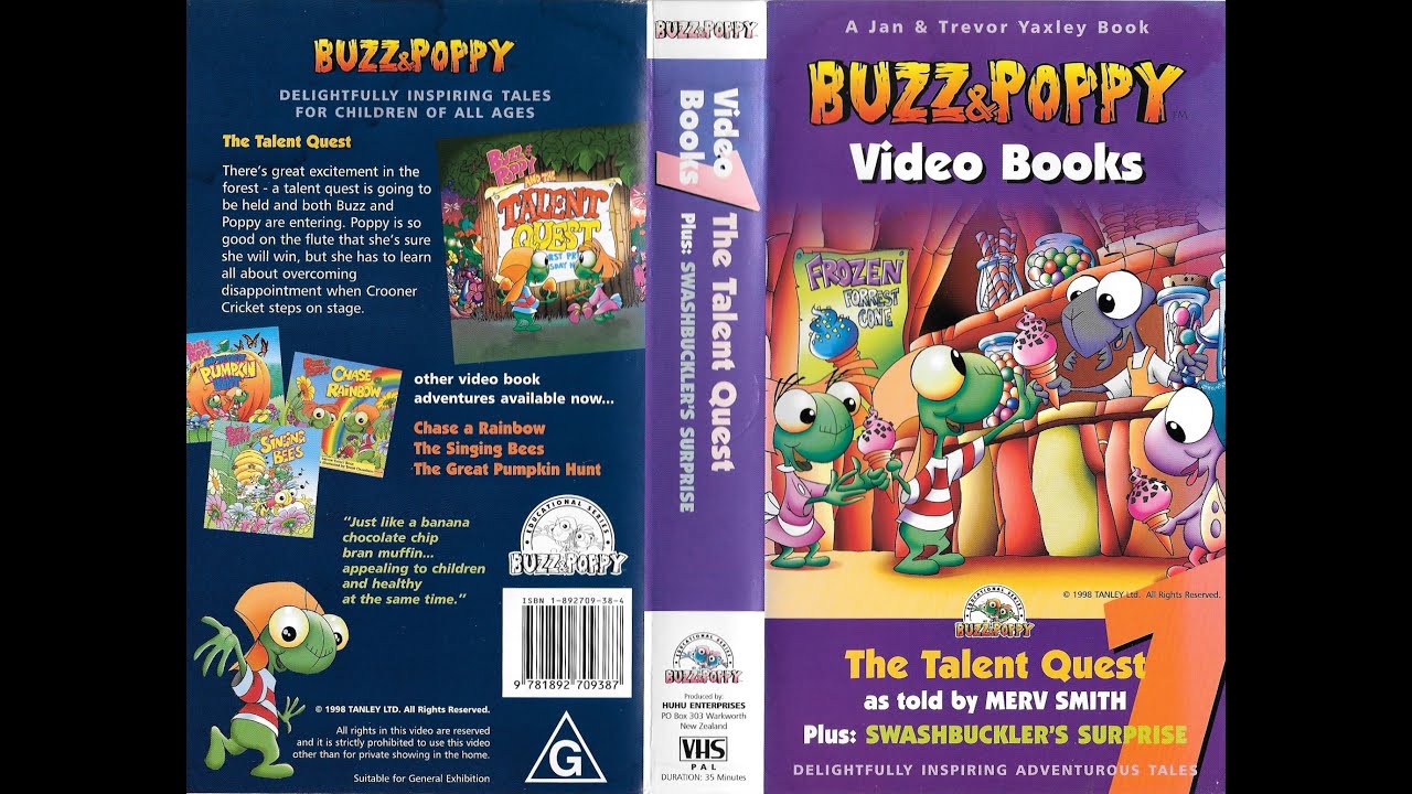 Buzz & Poppy: Video Books 1 (Swashbuckler's Surprise) - YouTube