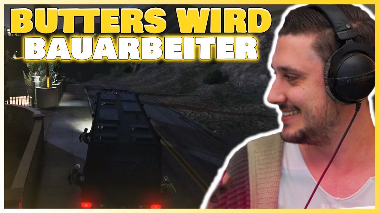 Butters wird zum Bauarbeiter | GTA 5 RP Highlights - YouTube