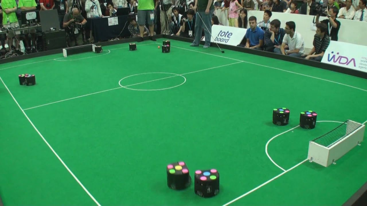 Robocup2010[Small-Size Soccer League] Final match - 2nd half [2/2 ...