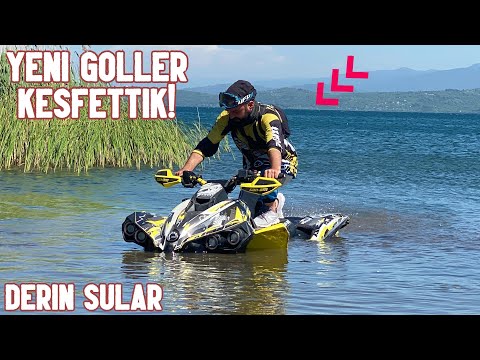ATV HIZ DENEMELERI - YENI GÖL KEŞFETTİK! - CANAM ATV DERİN SULARDA :)