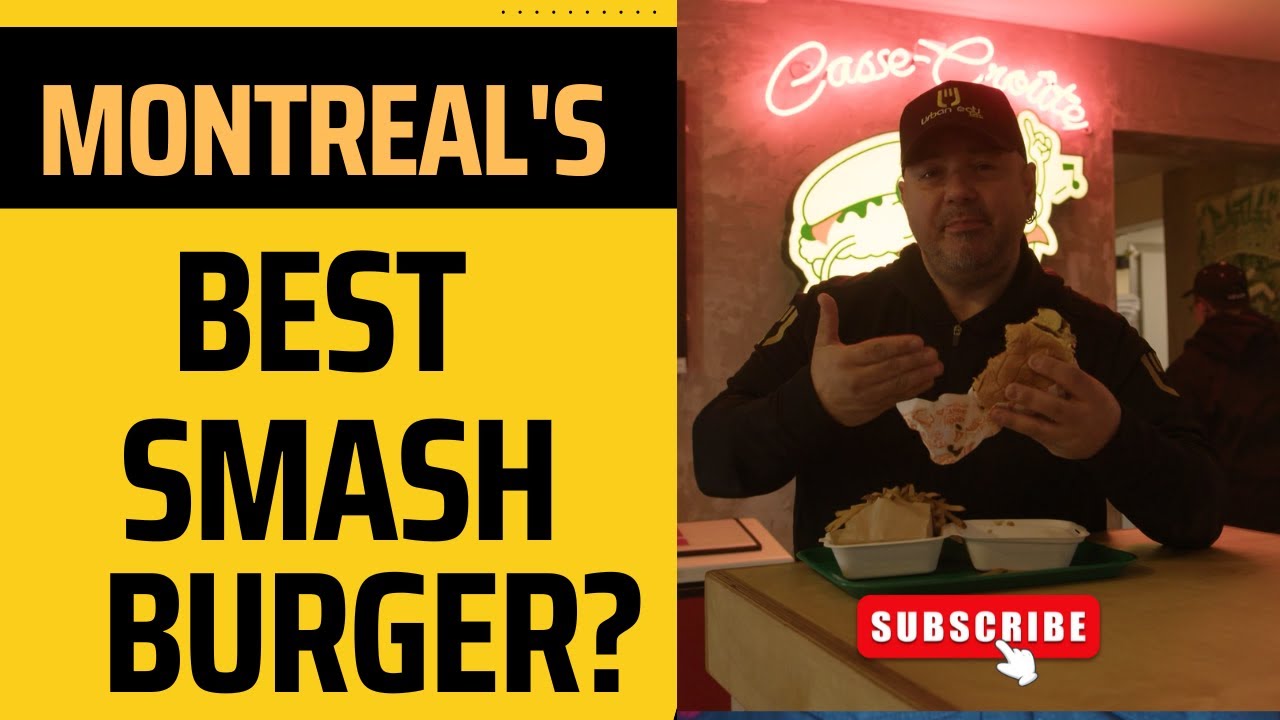 Sizzling Smash Burgers at MangeDansMonHood | Urban Eats MTL - YouTube
