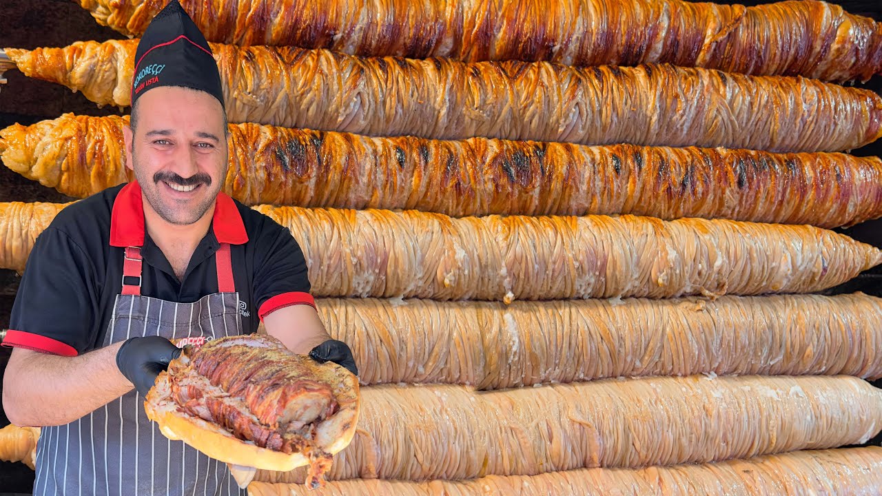 The best Turkish street food! Incredibly delicious meat dishes on the ...