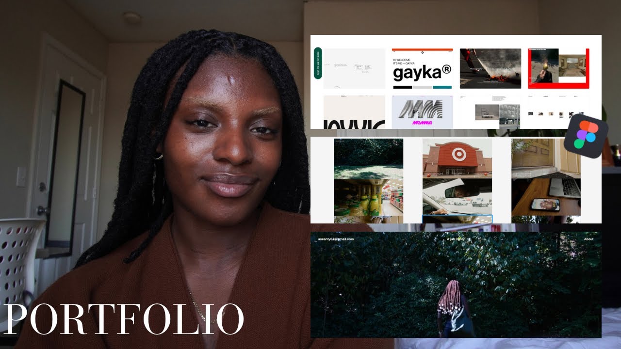 an inside look on how to design a creative portfolio - YouTube