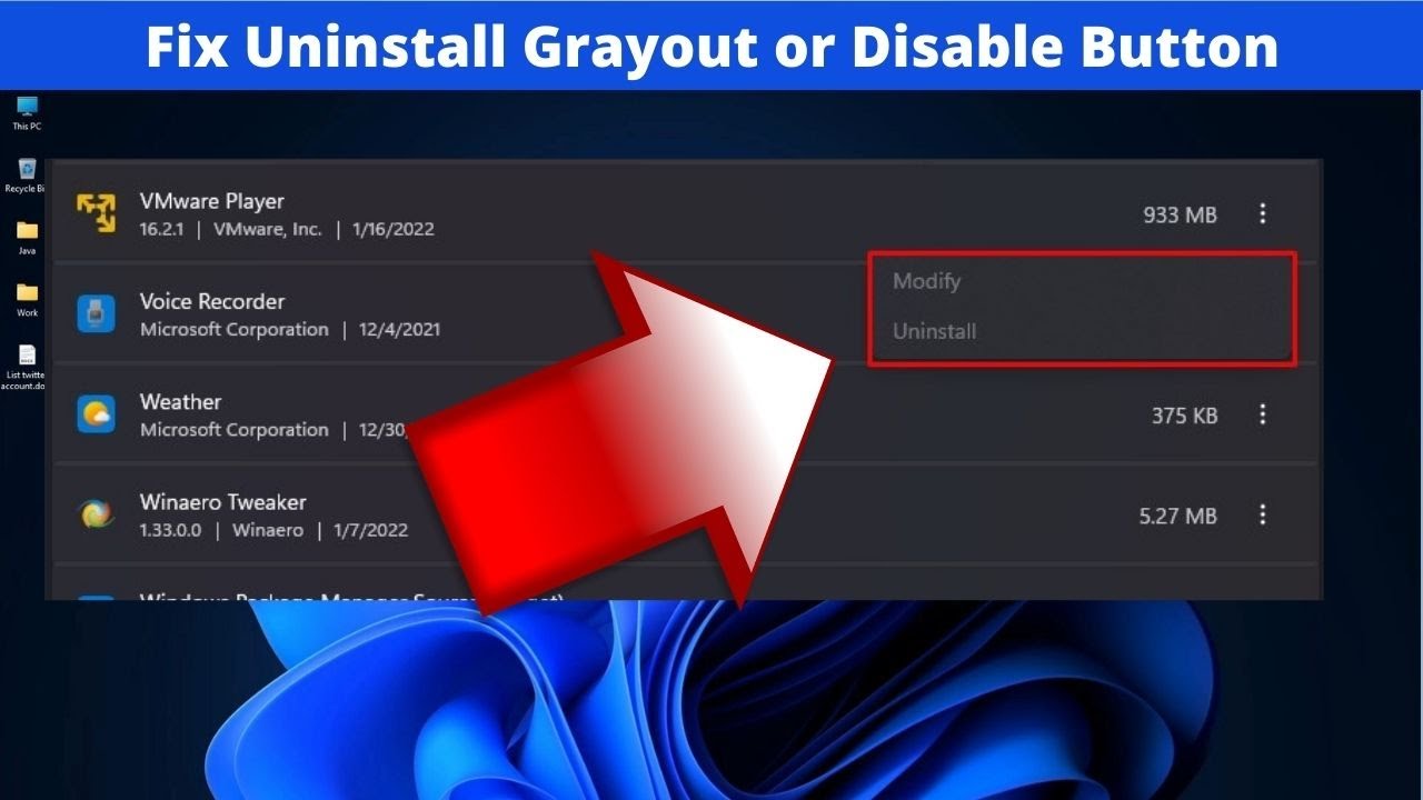 How To Uninstall Built-in and Third-Party Windows 11 apps (Uninstall ...