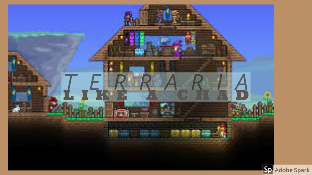 Terraria like a chad - YouTube