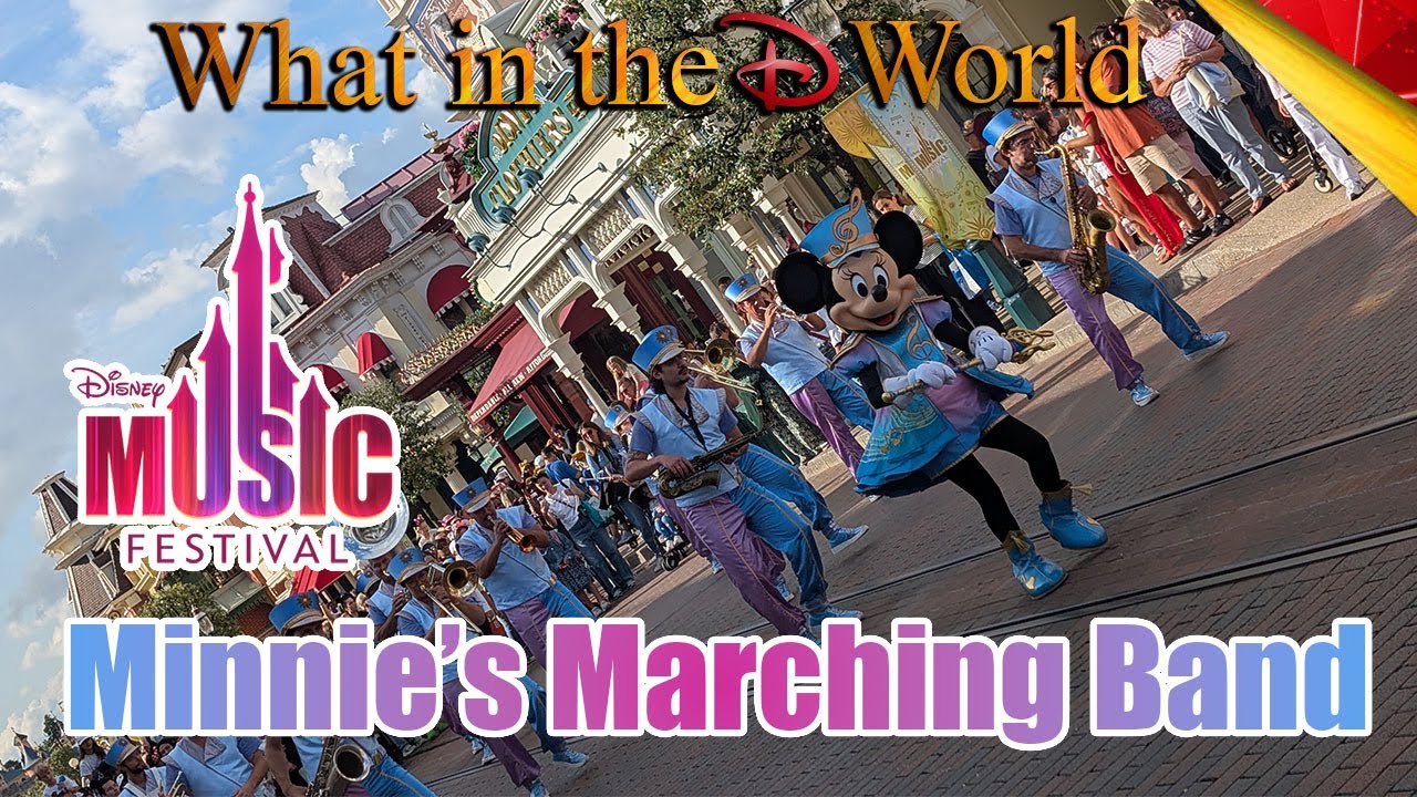 Minnies Marching Band - Disneyland Paris Music Festival 2025 - YouTube