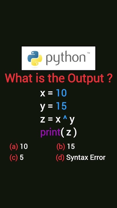 Comment Your Output 🧑‍💻 Shorts Python Coding Code Codelife Programmer Youtube 