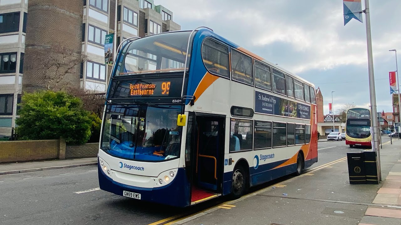 Stagecoach South East Scania N230UD ADL Enviro400 15543 GN59 EWS on ...