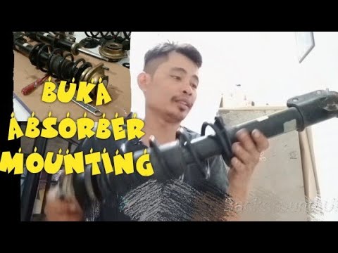 Tutorial buka absorber mounting - YouTube