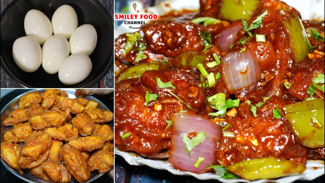 बॉईल अंडे का टेस्टी स्टार्टर बनाने का आसान तरीका | Egg Chilli Recipe ...