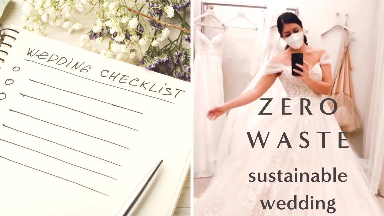 Organising My Zero Waste & Sustainable Wedding! - YouTube