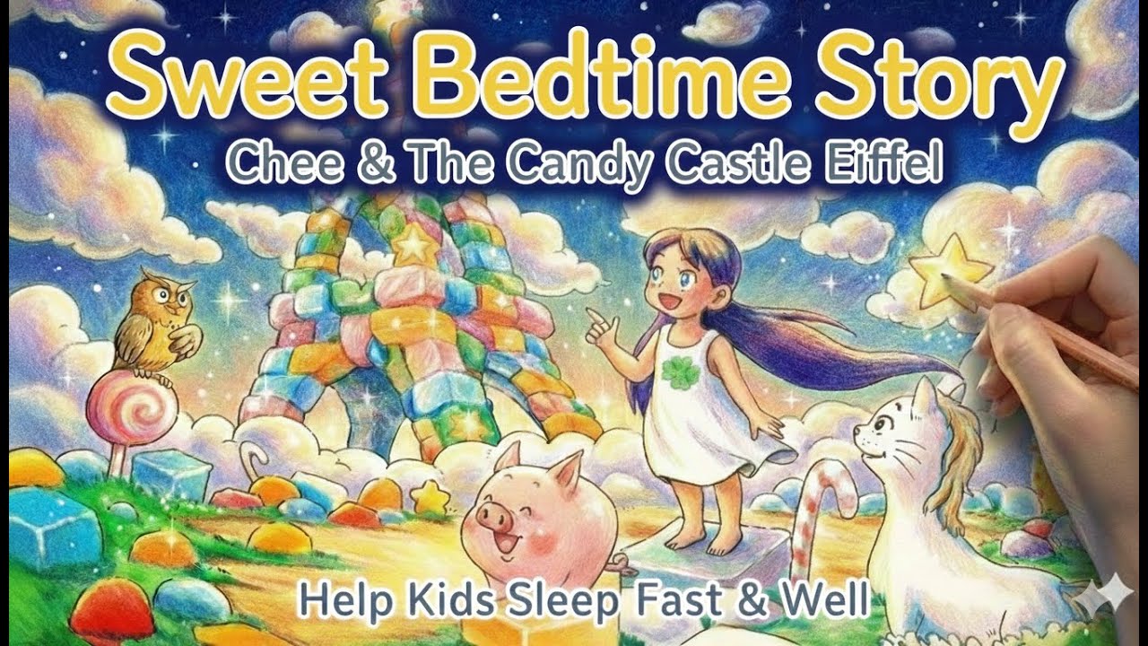 Bedtime Counting Story for Kids: Chee & the Candy Castle Eiffel ...