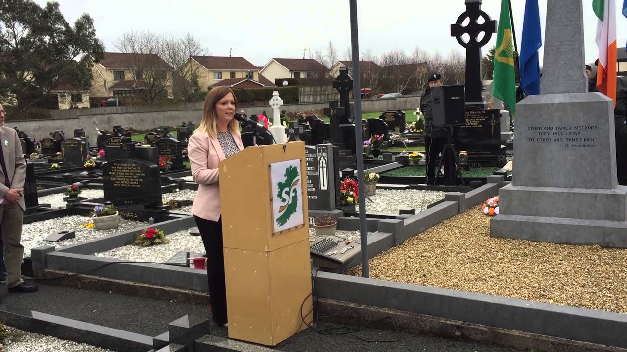 Catherine Seeley Addresses Easter Commemorations 2015 - YouTube