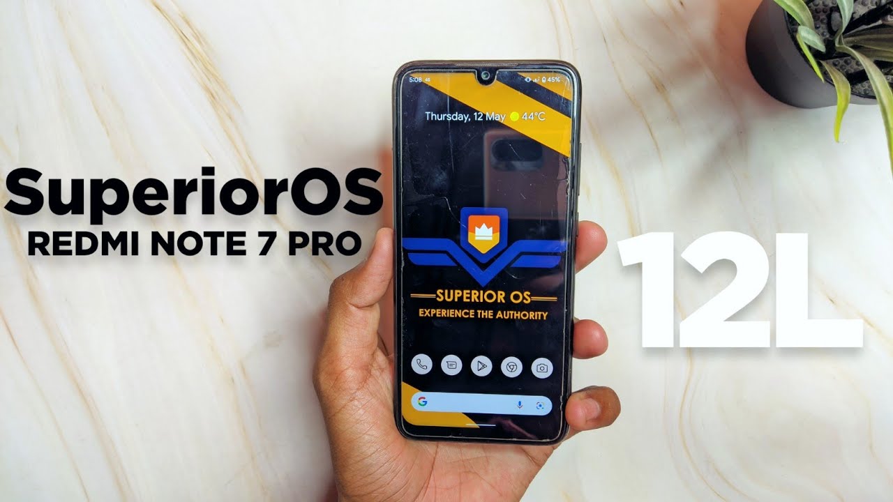 SuperiorOS Android 12L MAY UPDATE On Redmi Note 7 Pro | Still The Best ROM ? - YouTube