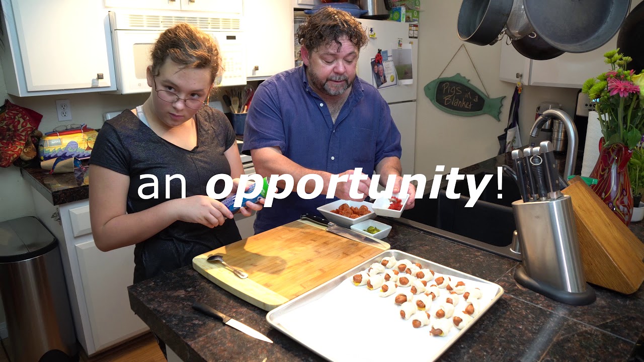 A Comically Easy, Kid's Favorite Breakfast: Pigs in a Blanket - YouTube