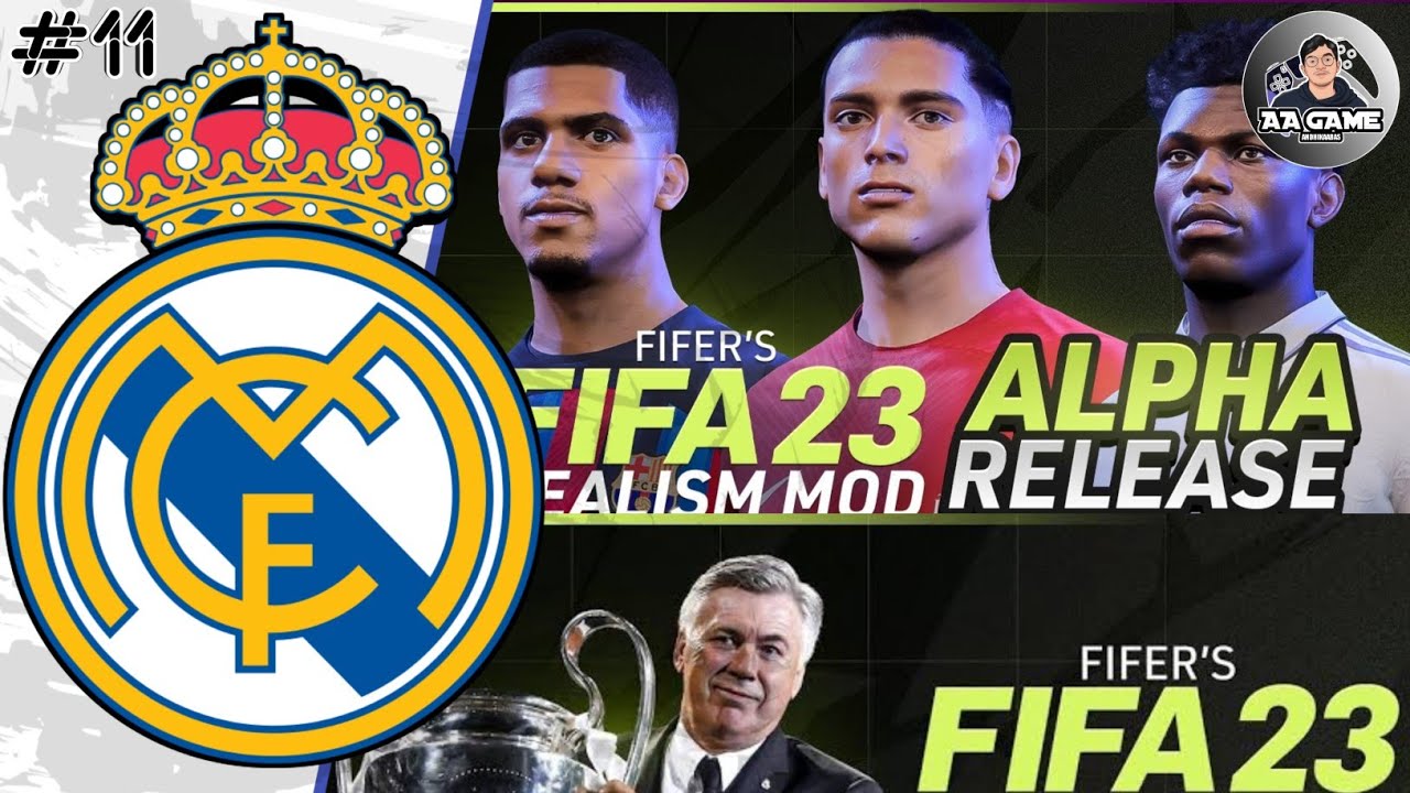 PERTAMA KALI COBA FIFER'S REALISM MOD | FIFA 23 CAREER MODE : REAL ...