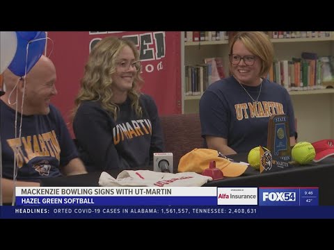 Mackenzie Bowling signs with UT-Martin Softball - YouTube