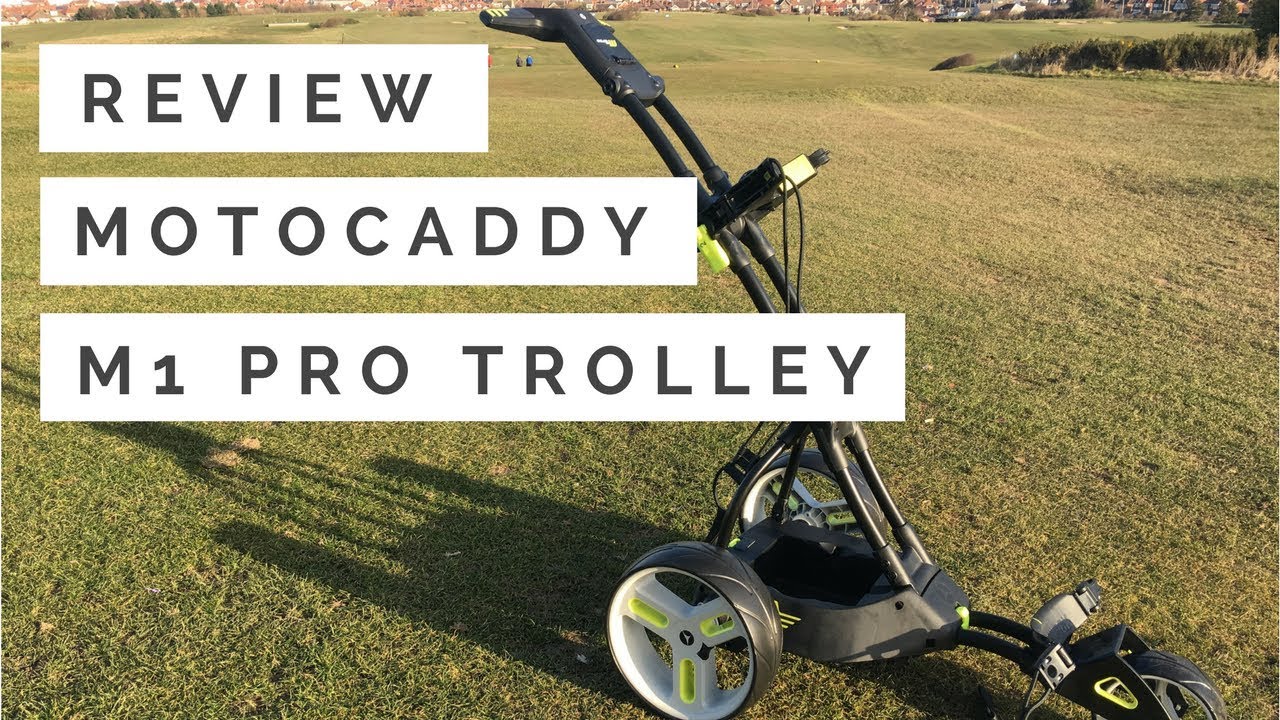 Motocaddy M1 Pro Electric Trolley - YouTube