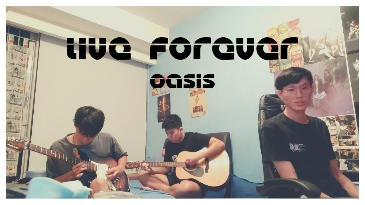 Live Forever - Oasis (cover) - YouTube