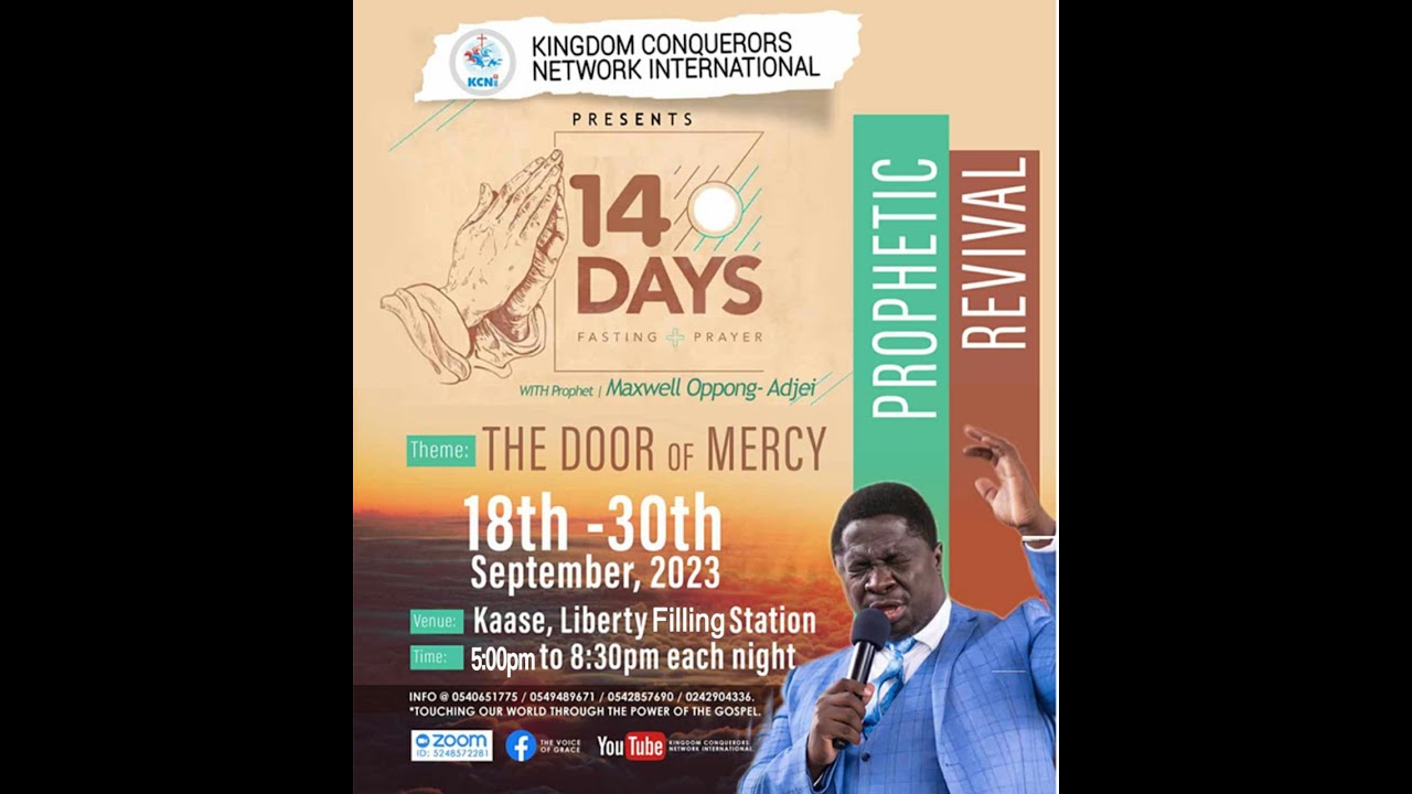 The Door of Mercy || Day 1 || Prophet Maxwell Oppong-Adjei - YouTube