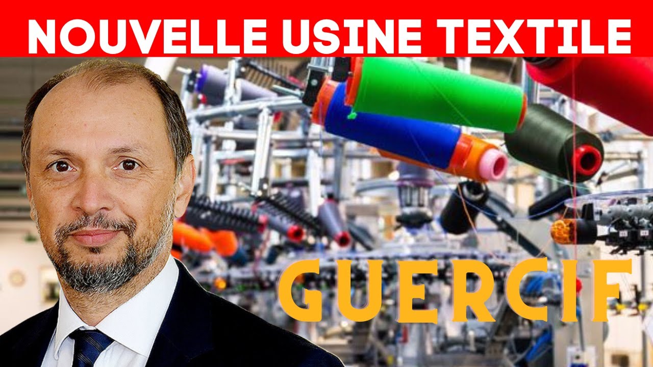 Usine de Textile à Guercif : Vindi Dévoile un Projet de 82,4 MDH ! - YouTube