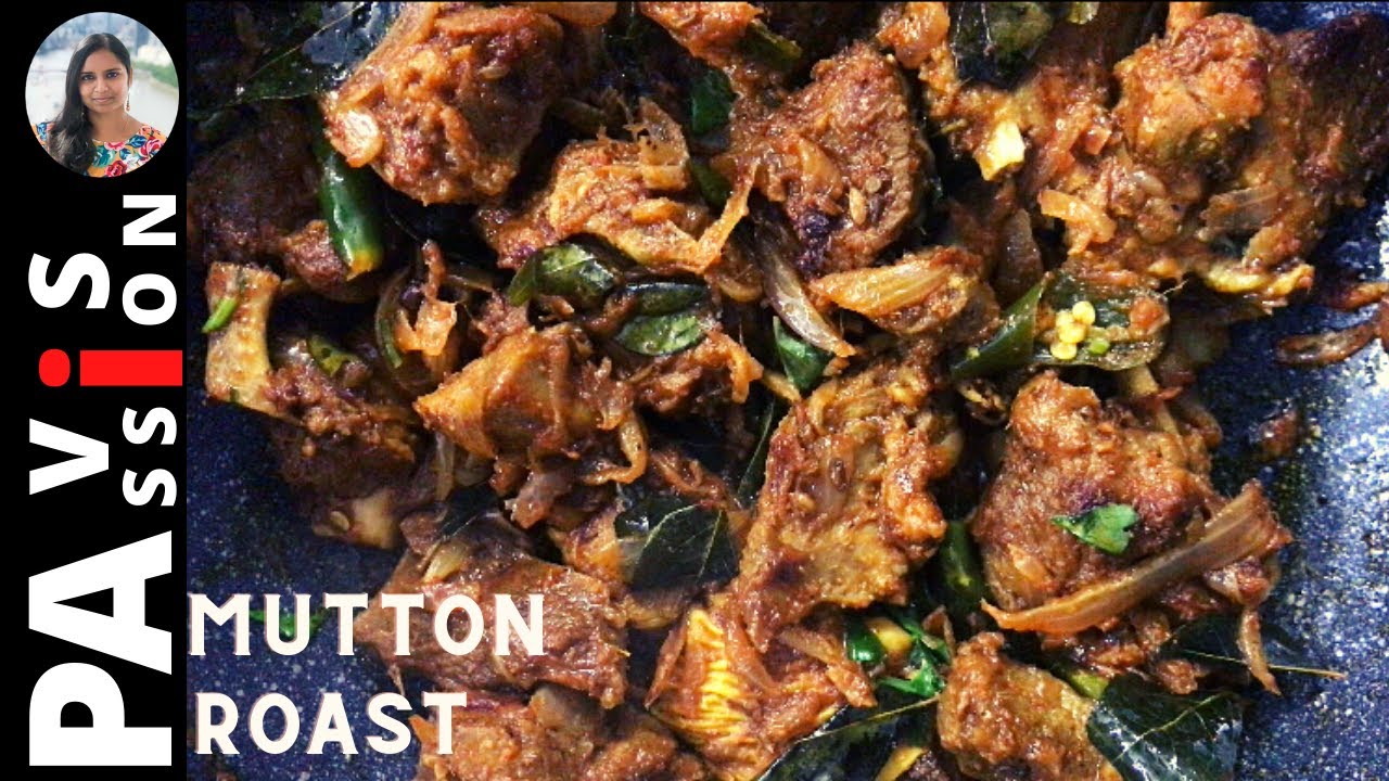 Mutton Chukka Recipe | Mutton Dry Roast - YouTube
