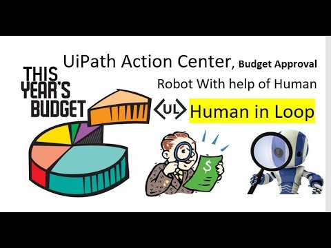UiPath Action Center | Budget Approval | Human in Loop Use Case ...