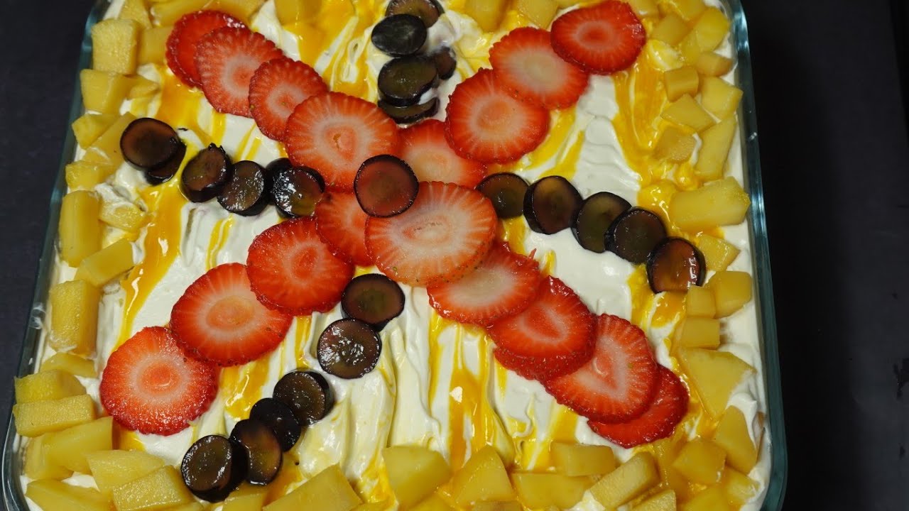 Instant Mango Milk cake, Easy desert recepie - YouTube