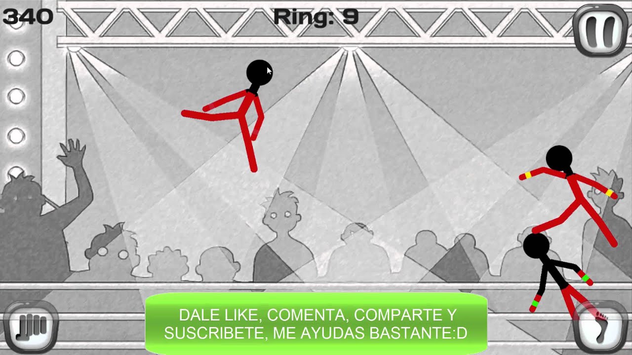 El movimiento sexy y el panda justiciero!!-Stickman Fight Deluxe - YouTube