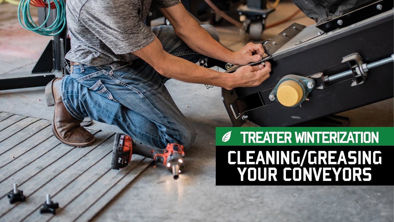 How to Clean and Grease A Conveyor - YouTube