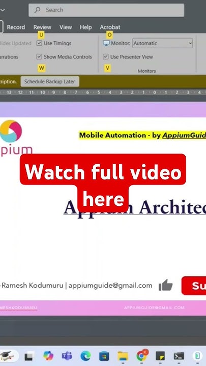 Appium Architecture (Step-By-Step Details) - YouTube